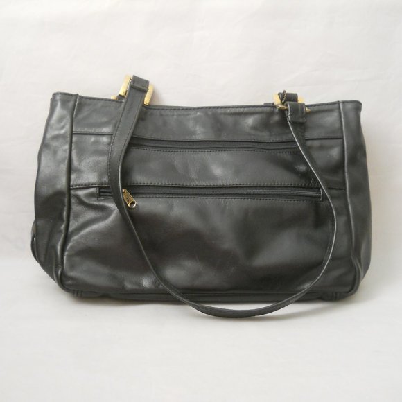 SAS | Bags | Sas Black Leather Bag | Poshmark
